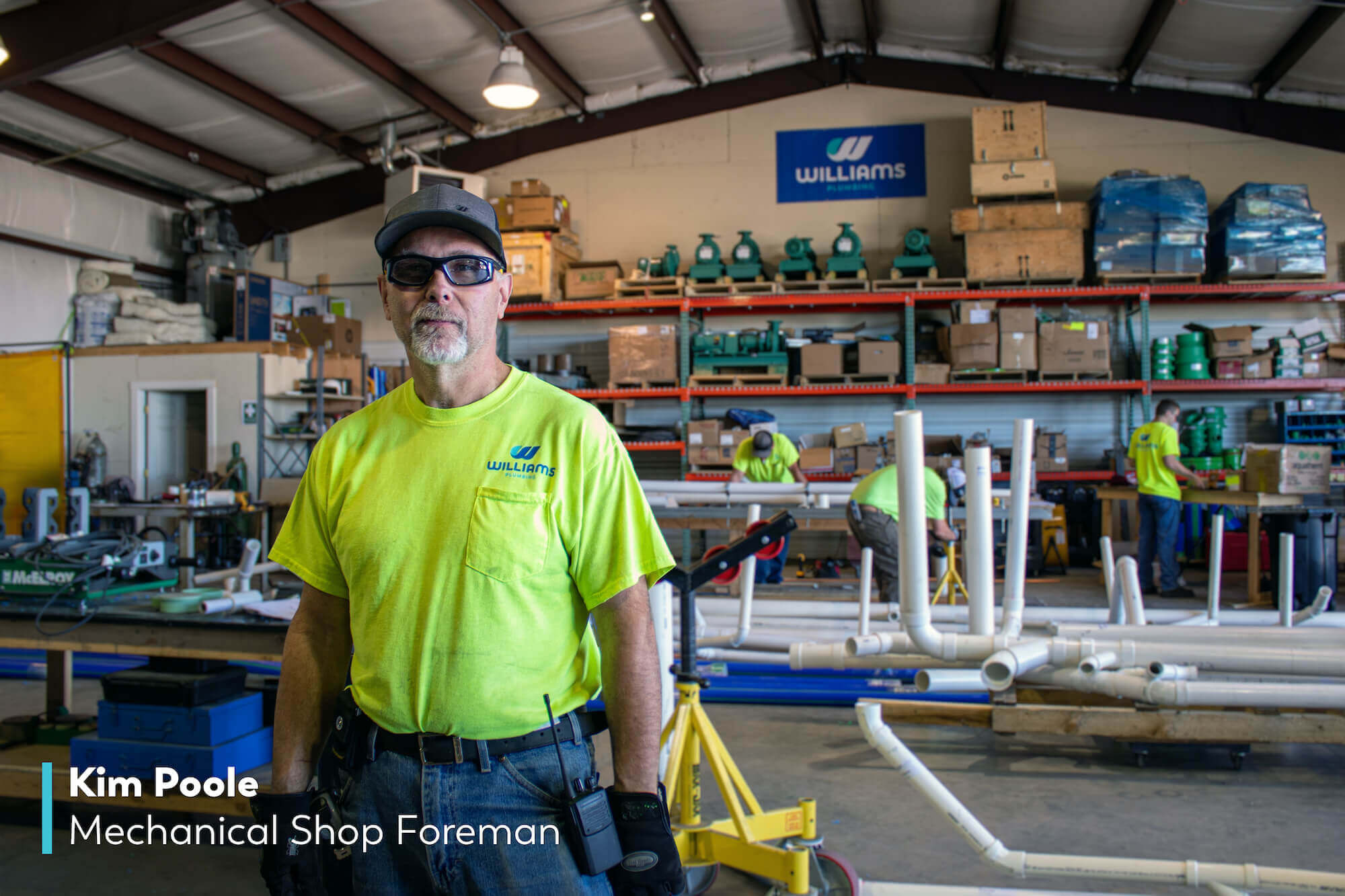 Team Spotlight: Prefab Shop - Williams Plumbing